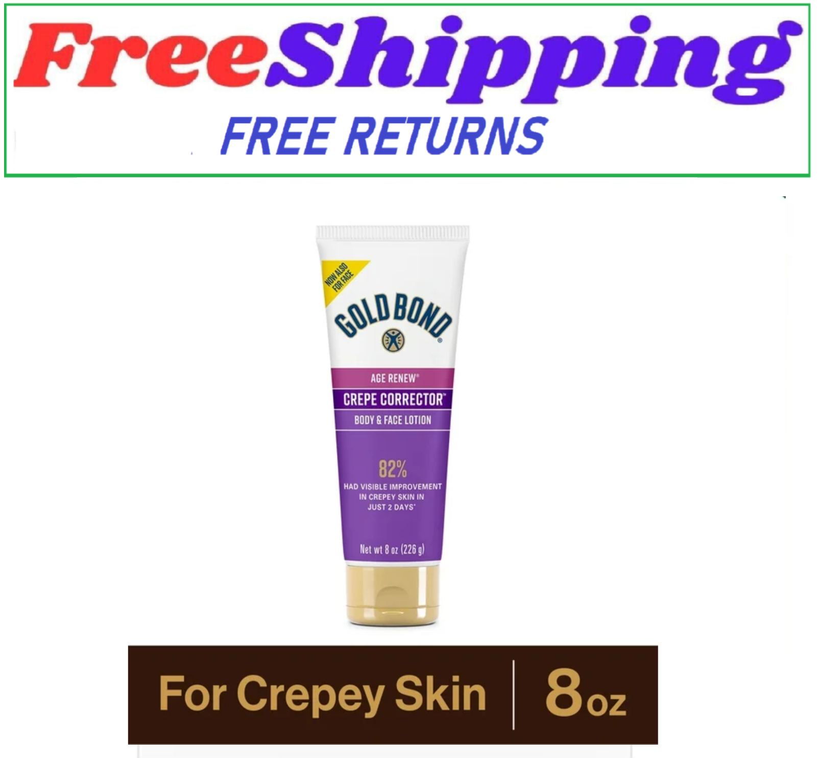 Gold Bond Crepe Hand and Body Lotion & Cream to Visibly Improve ...