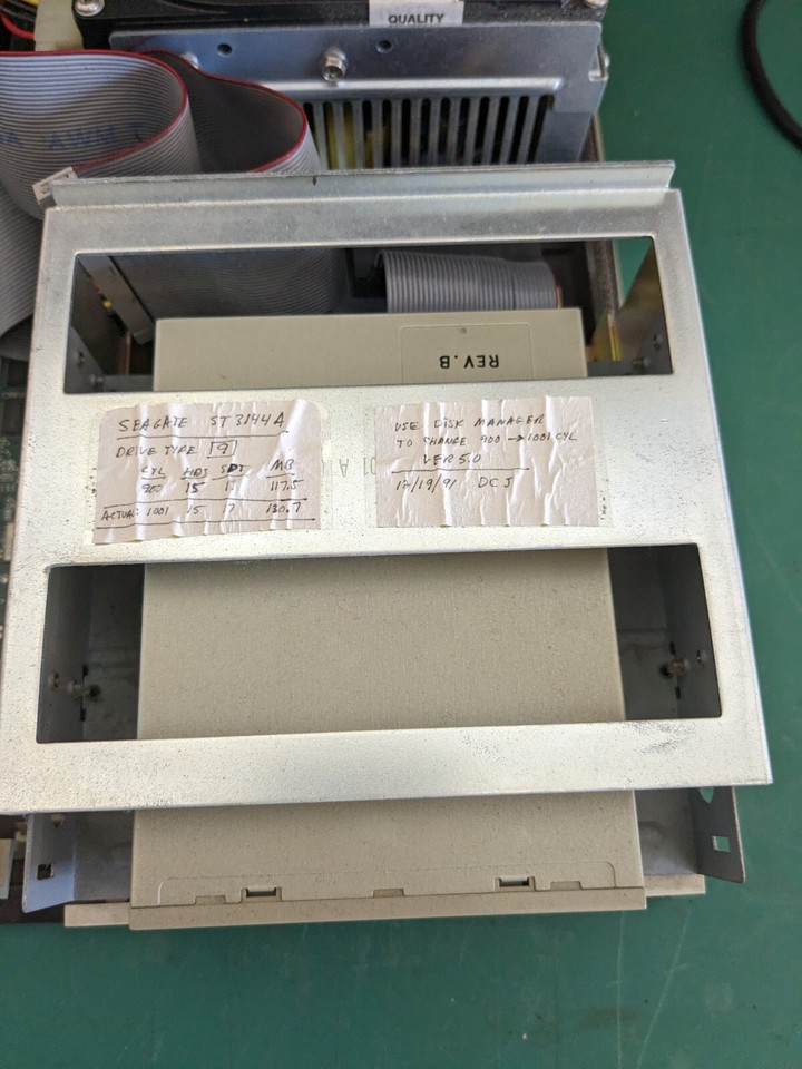 READ Vintage Windows 3.1 AST Bravo 286sx ISA PC 80mb HDD 3.5" Floppy ...