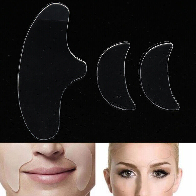 3 Pcs Anti Eye Forehead Invisible Anti-aging Face Pad Reusable Wrinkles ...