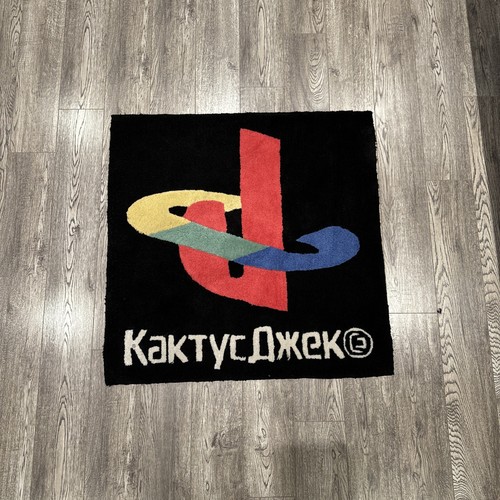 Travis Scott PlayStation Cactus Jack Gaming Fortnite Rug 32”x32” | eBay