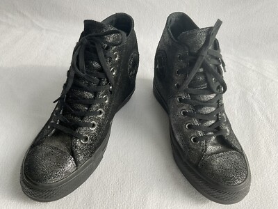 CONVERSE CHUCK TAYLOR ALL-STAR LUX HI HIDDEN HEEL WEDGE | eBay