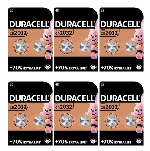 Duracell CR2032 CR 2032 Lithium Coin Battery for Key Fob, Car Remote ...