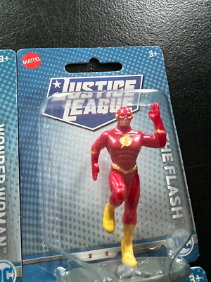 Flash Justice League DC Comics Mini Figure Mattel CW Toy or Cake Topper ...