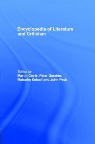 Routledge Companion Encyclopedias Ser.: Encyclopedia of Literature and ...