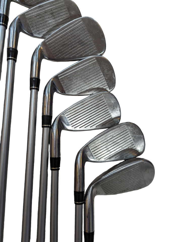 TaylorMade Rac Ht Iron Set 3-PW S-Flex Graphite MAS2 55G Right Hand RH ...