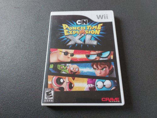 Nintendo WII Punch Time Explosion Xl Cartoon Network US USA NTSC 🇺🇸 | eBay