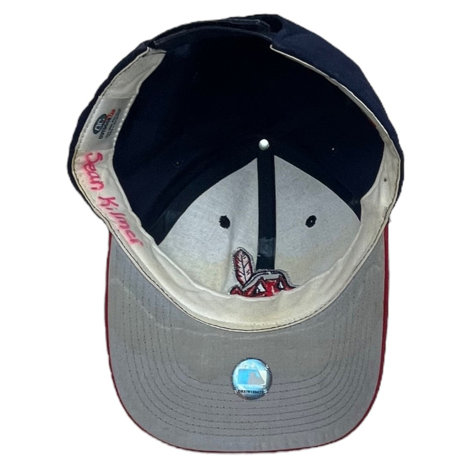 Cleveland Indians Baseball Cap Team MLB Old Logo Chief Wahoo Adjustable ...