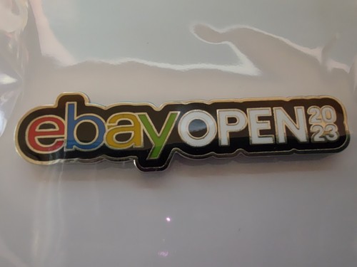 eBay OPEN 2023 Exclusive Enamel Lapel or Hat Pin ~ NEW in PACKAGE | eBay