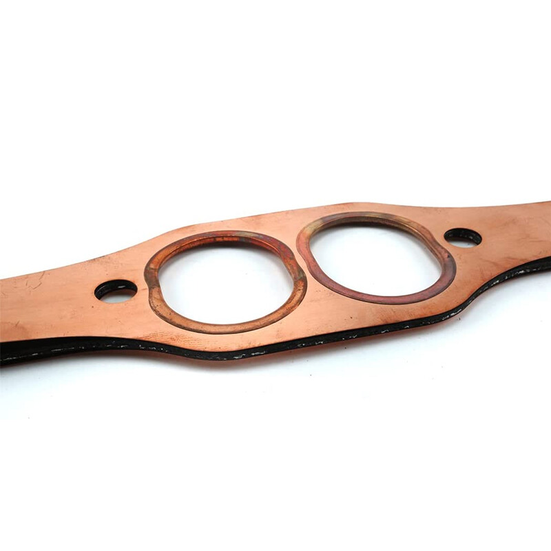 SBC Oval Port Copper Header Exhaust Gaskets For SB Chevy 327 305 350 ...