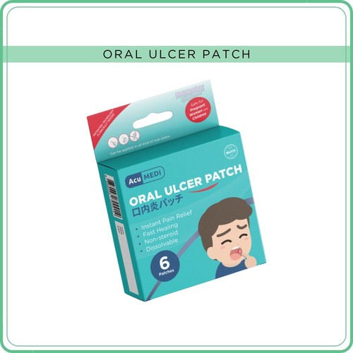 Ulcer Mouth Oral ulser patch for treatment Pain Relief 1 Box(6 pcs) | eBay