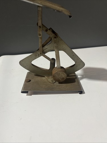Vintage Hamilton Postal Scale penny weight - vintage desk top metal ...
