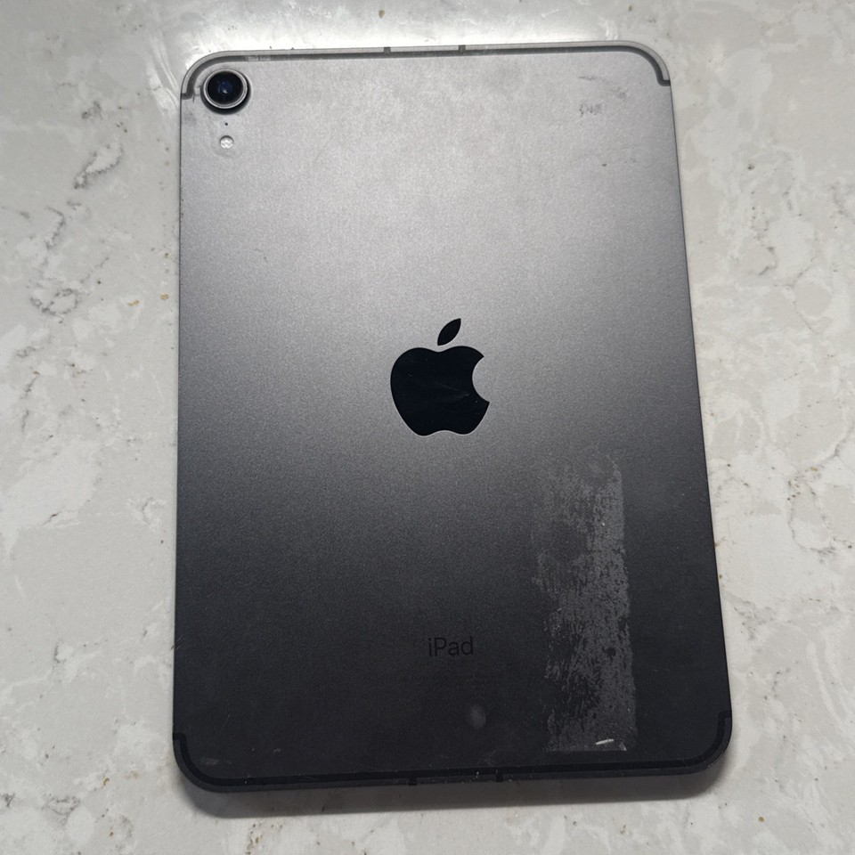 WiFi Only Apple iPad Mini 6th Gen 64GB Space Gray MK893LL/A D-Grade | eBay