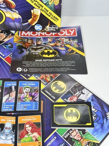 Monopoly Batman Edition Board Game | Monopoly Game for Batman Fans ...