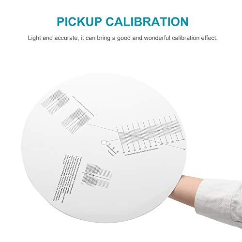 Turntable Cartridge Alignment Protractor Mat, Anti-sliding LP Vinyl ...