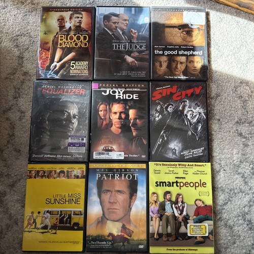 9x Rated R DVD Movie Lot – Action & Drama Variety Pack – Pre-Owned | eBay