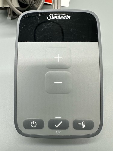 Sunbeam PP21 3 Pin Wired Connected Heated Bedding Blanket Controller ...