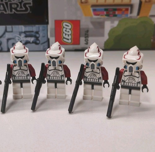 4x Star Wars Clone ARF Trooper Phase 1 Rancor Battalion Custom Lego ...
