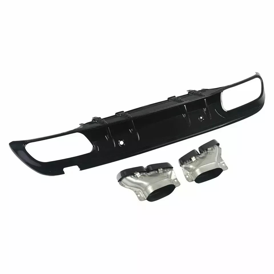 FOR MERCEDES C CLASS W205 C63 FRONT SPLITTER REAR DIFFUSER BODYKIT BODY ...