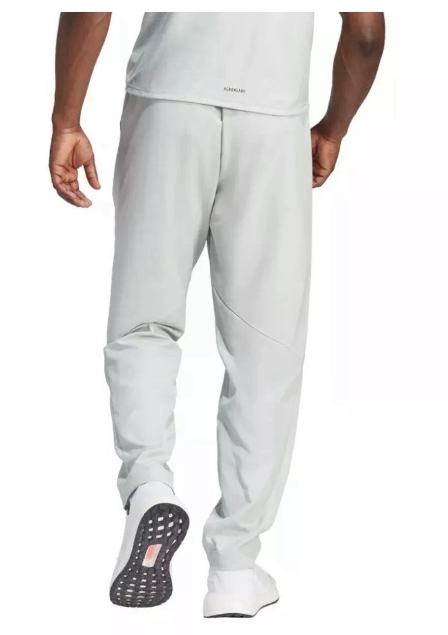 NEW Men's Adidas 2XL Silver Designed For Movement Training Pants Size ...