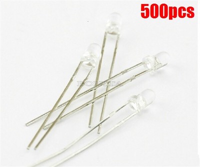 500Pcs Ir Infrared Led Lamp 3Mm 940Nm New Ic st | eBay