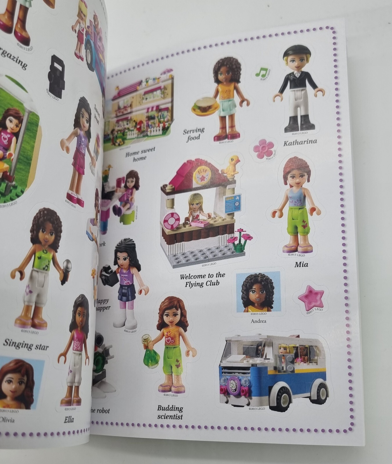 LEGO Friends Books X 3 Friends Forever, Heartlake City + Sticker Book ...