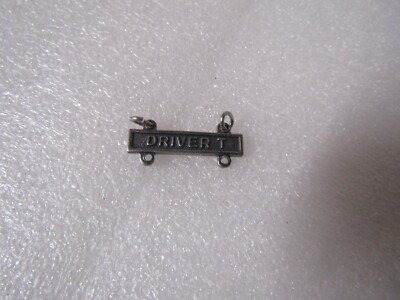 MILITARY US ARMY MARKSMANSHIP QUALIFICATION TAB DRIVER T | eBay