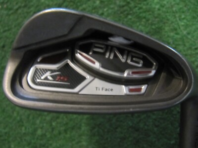 PING K15 BLACK DOT 9 IRON, PING TFC 149 SOFT REGULAR FLEX GRAPHITE ...