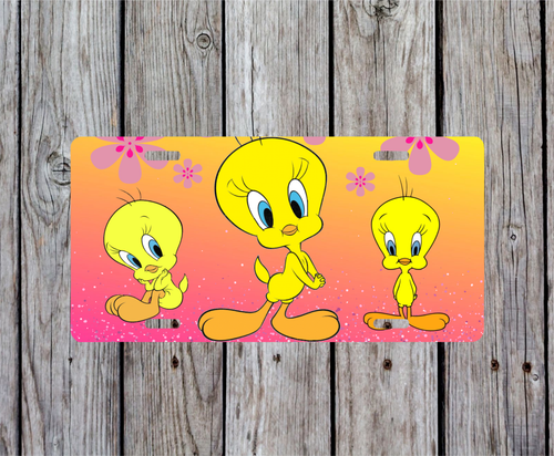 Tweety Bird Inspired Novelty License Plate | eBay