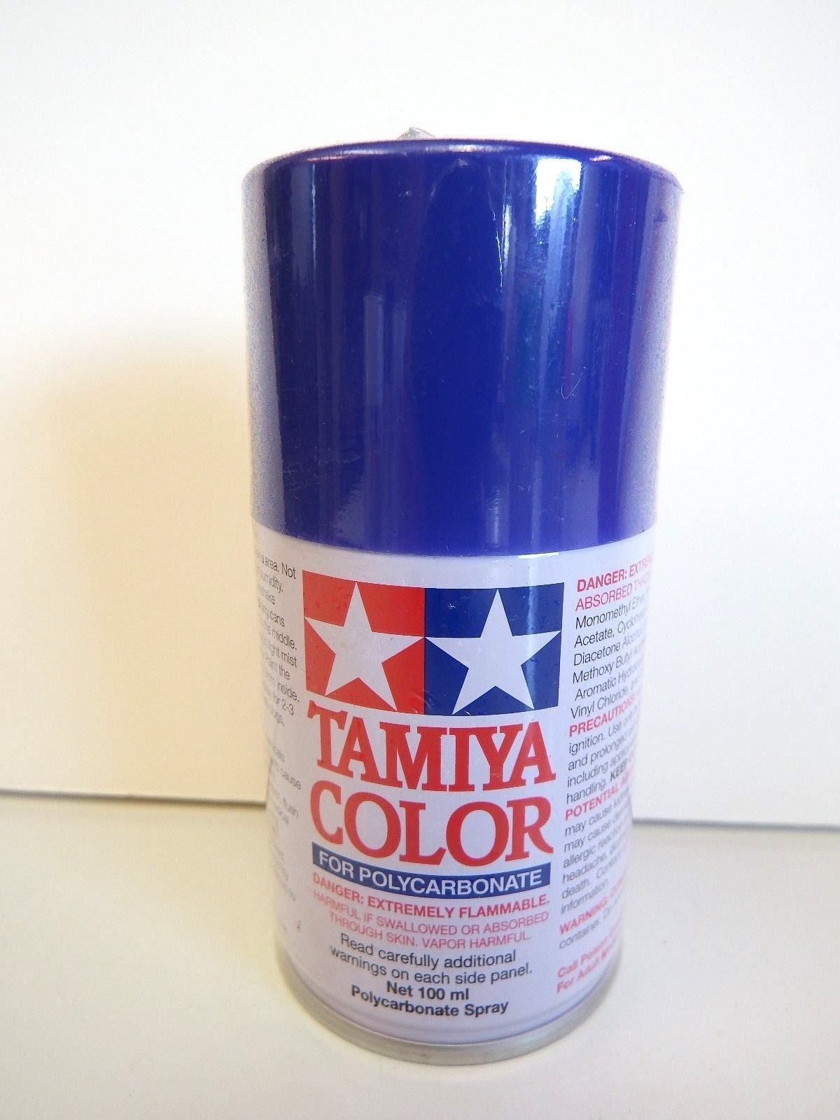 Tamiya - COLOR SPRAY PAINT FOR POLYCARBONATE 100 ml - PS-35 BLUE VIOLET ...