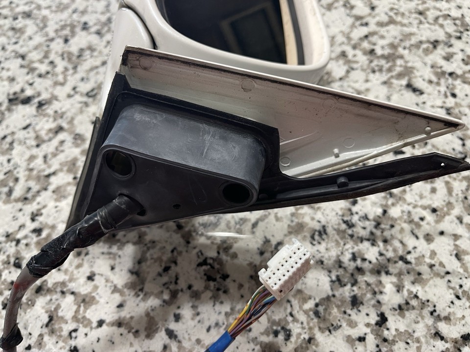 2001-2006 Lexus LS430 Crystal White Left Driver Side Mirror OEM Toyota ...