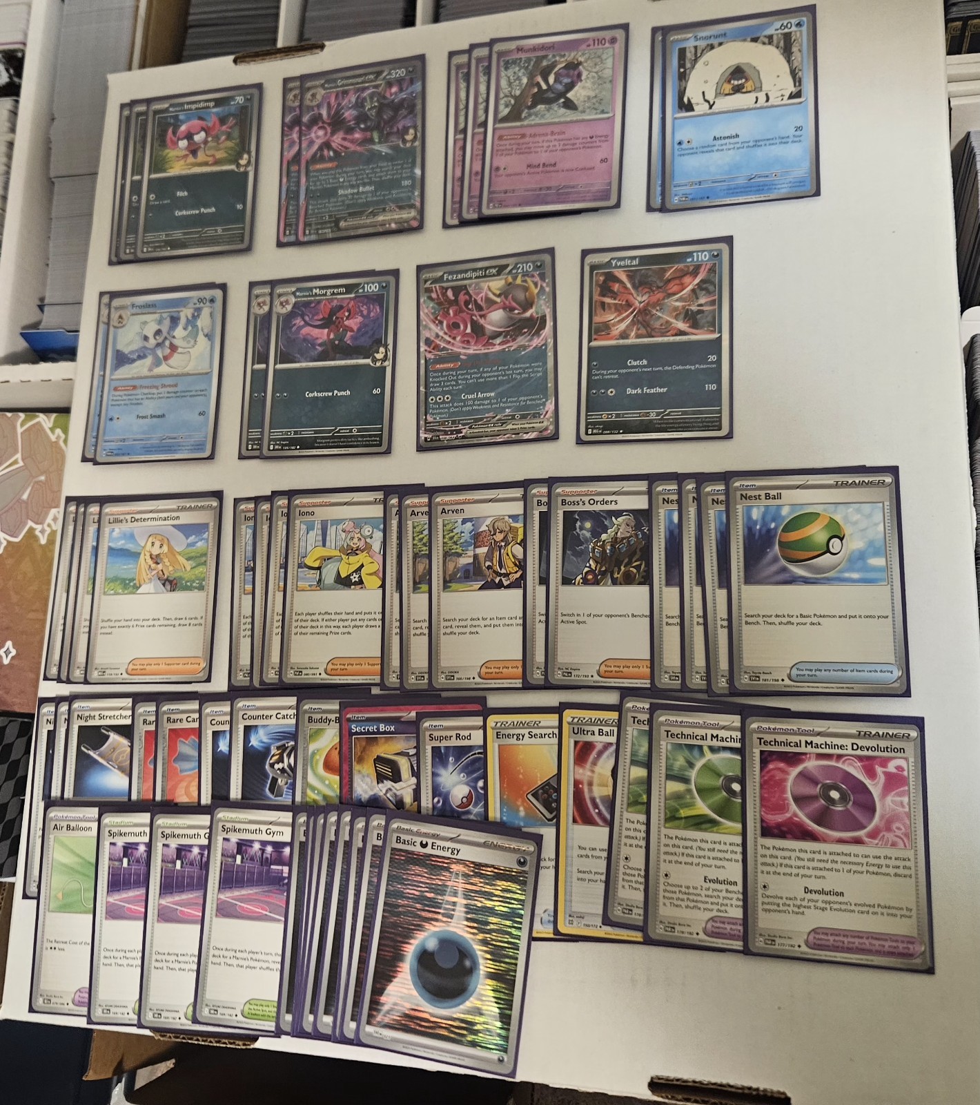 Grimmsnarl Froslass Deck COMPLETE***SEE DESCRIPTION*** | eBay