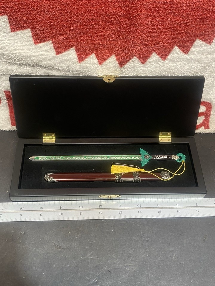 Ang Lee Crouching Tiger Hidden Dragon Green Destiny Sword Letter Opener ...