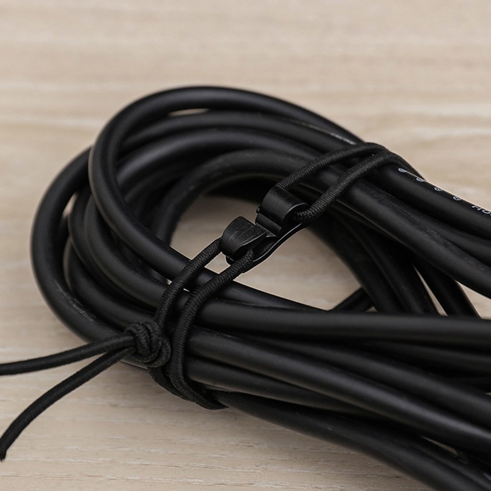 15 Pcs Webbing Strap Bungee Cord with Clips Cords Heavy Duty Outdoor ...