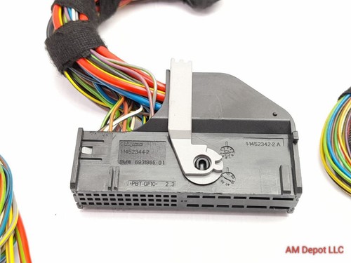 2007 BMW 335i 335xi 328xi 328i E90 Footwell Module Connector Pigtail ...