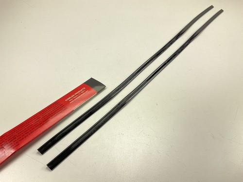 COWLES T4002 Black 3/8" Wide Stick-On Door Edge Protection Trim Strips ...