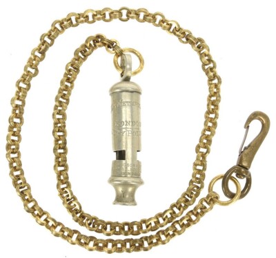 The Metropolitan Tube Whistle, J. Hudson & Co., London City Police ...