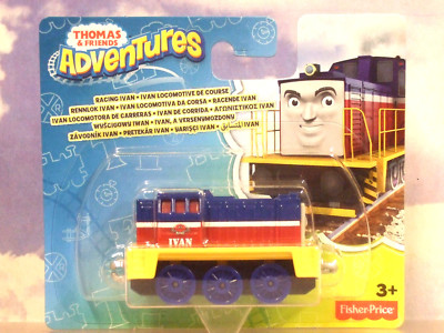 FISHER-PRICE METAL THOMAS TANK ENGINE & FRIENDS ADVENTURES "RACING IVAN ...