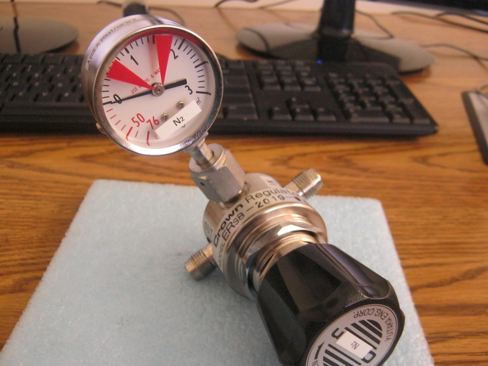 Yutaka Eng. Corp. / Crown Regulator Model: ERSB-2019-WE with Gauge | eBay