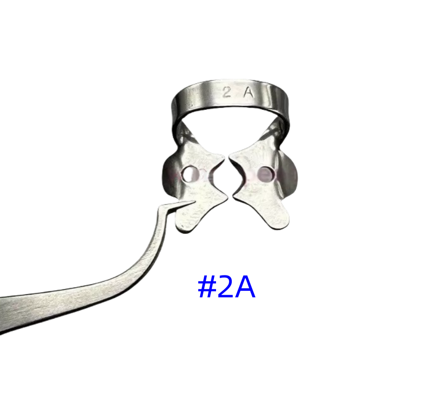 Dental Rubber Dam Clamp Ivory Molar & Premolar Brinker Steel Clamps 2A ...