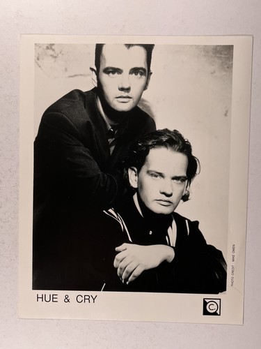 Hue & Cry Photo Pat Kane Greg Kane Original Press Promotion November ...