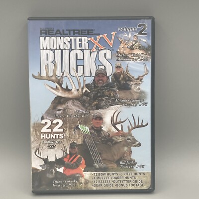 Bill Jordan's REALTREE Monster Bucks XV Vol 2 | RARE DVD | Deer Hunt ...