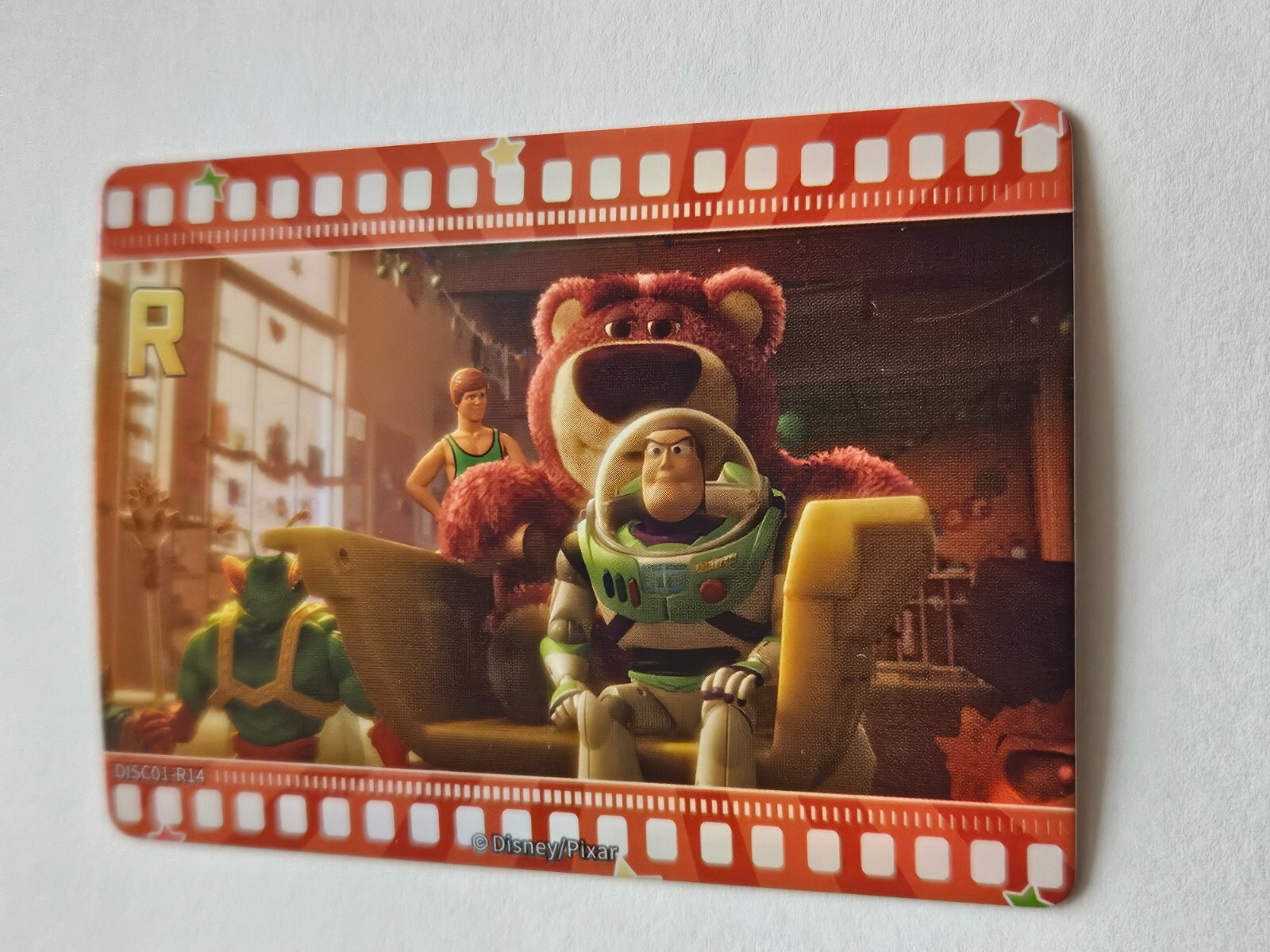 2023 CardFun Pixar Genesis Toy Story Buzz Lotso Gang Red Rare R DISC01 ...