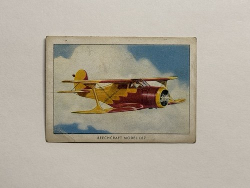 BEECHCRAFT MODEL D17 1940-42 WINGS MODERN AIRPLANES T787 #31 | eBay