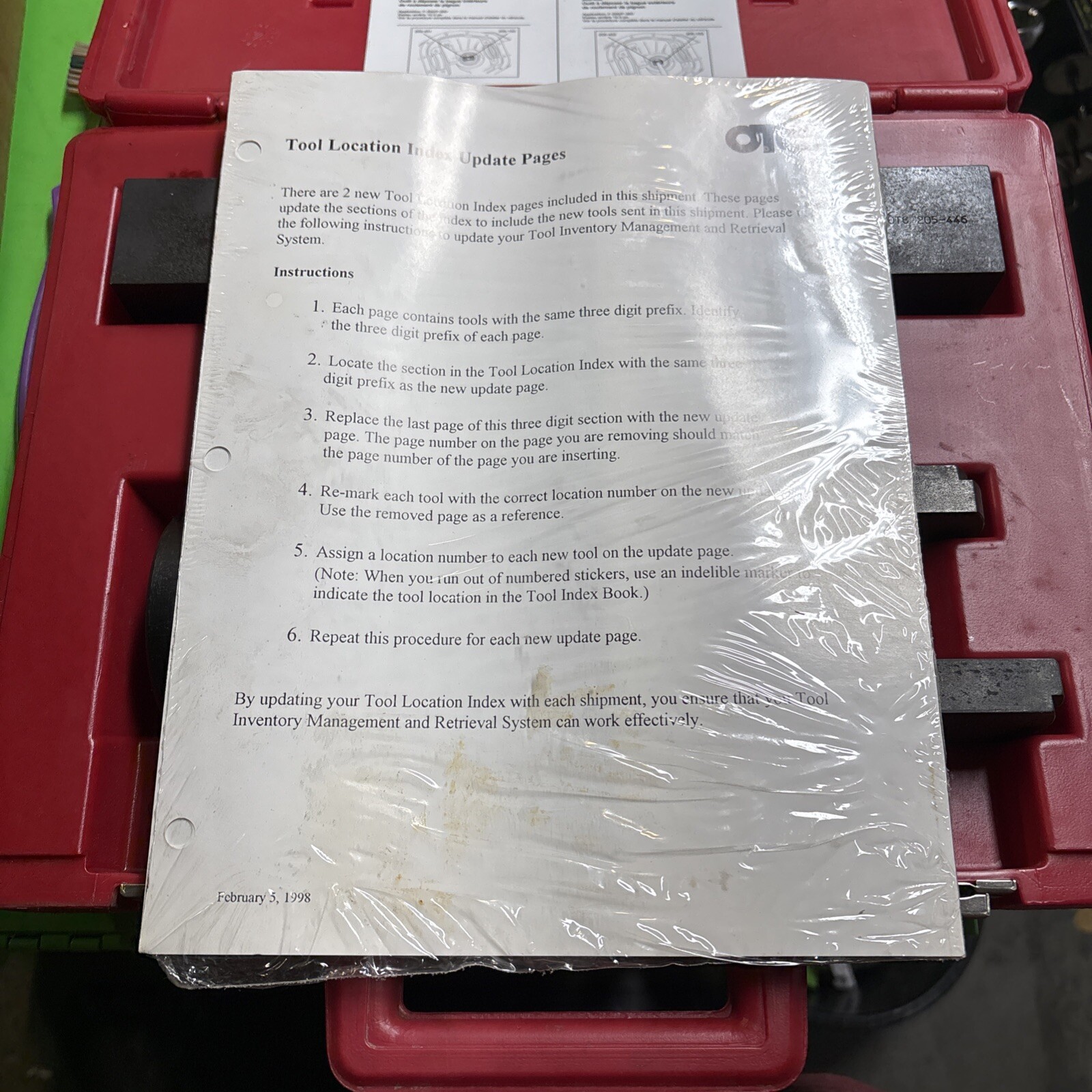 Rotunda T99T-1000-F, Ford F-350, Truck Axle Tool Kit W/Paperwork ...