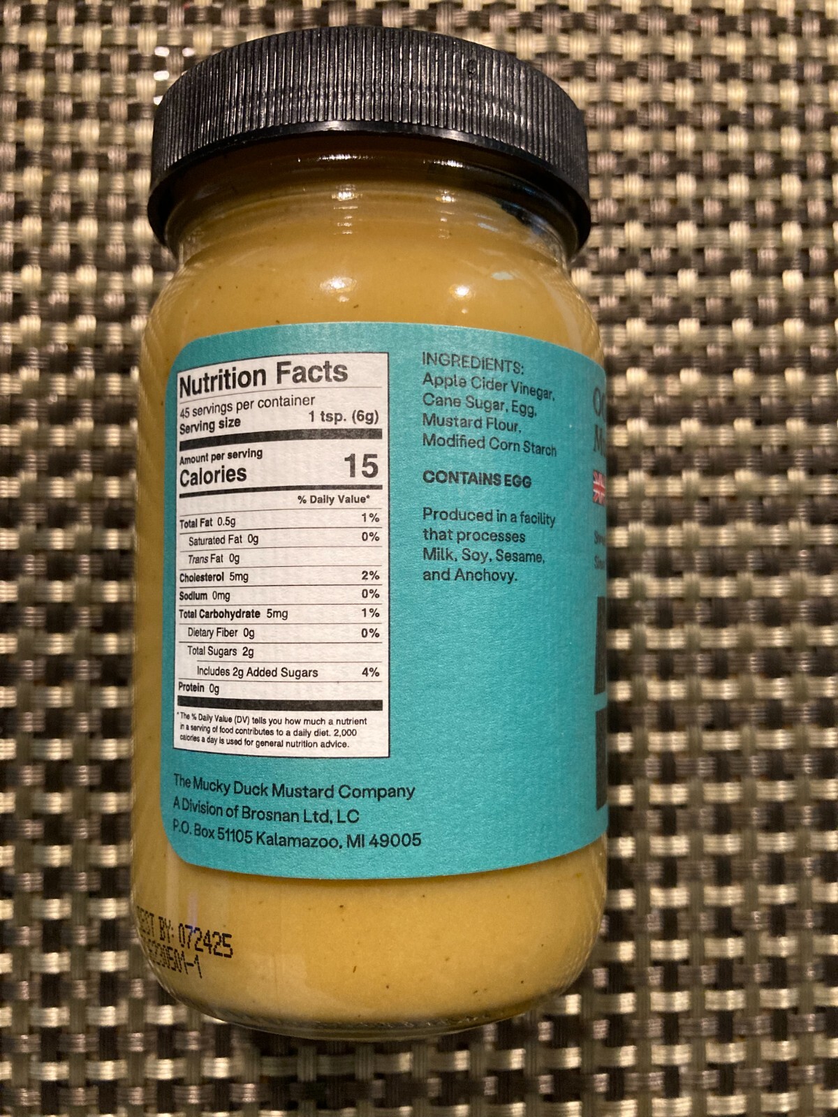 Mucky Duck Sweet and Tangy Pub Style Mustard 9.5oz for sale online | eBay