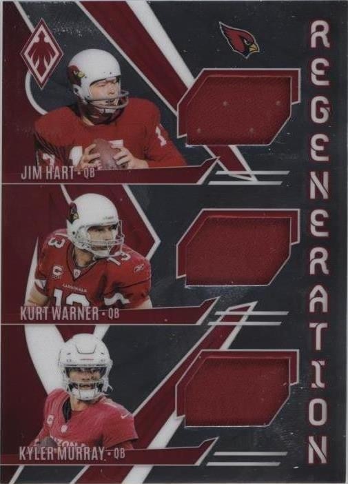 2024 Panini Phoenix - Regeneration Kurt Warner, Kyler Murray, Jim Hart ...