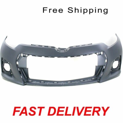 Front Bumper Cover Primed Fits 2014-2016 Toyota Corolla 5211903906 ...