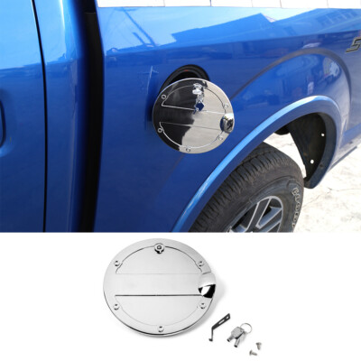 Exterior Door Fuel Tank Gas Cap Decor Cover With Lock For Ford F150 ...