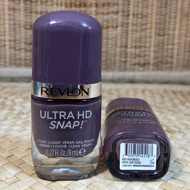 Revlon Ultra HD Snap Nail Polish #033 Grounded 0.27 FL Oz / 8ml for ...