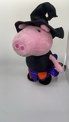 Peppa Pig Halloween Witch Plush Animated Waddler Singing Theme Song | eBay